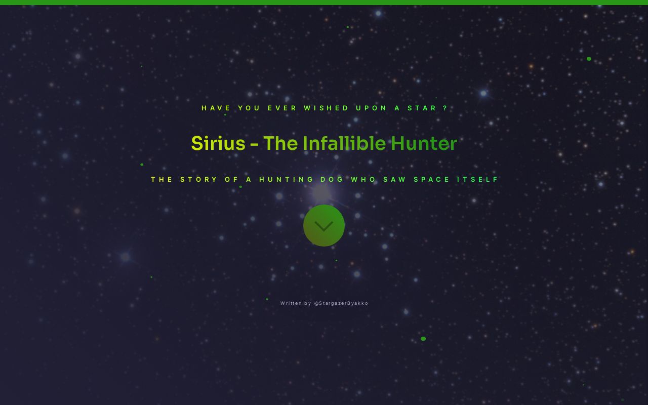 Sirius - The Infallable Hunter